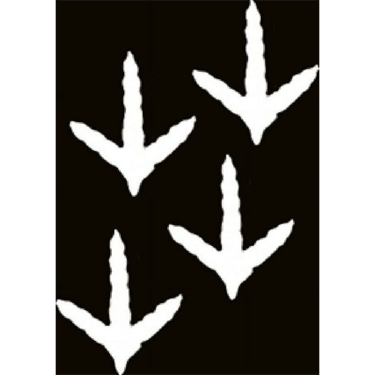 Turkey Tracks Decal
