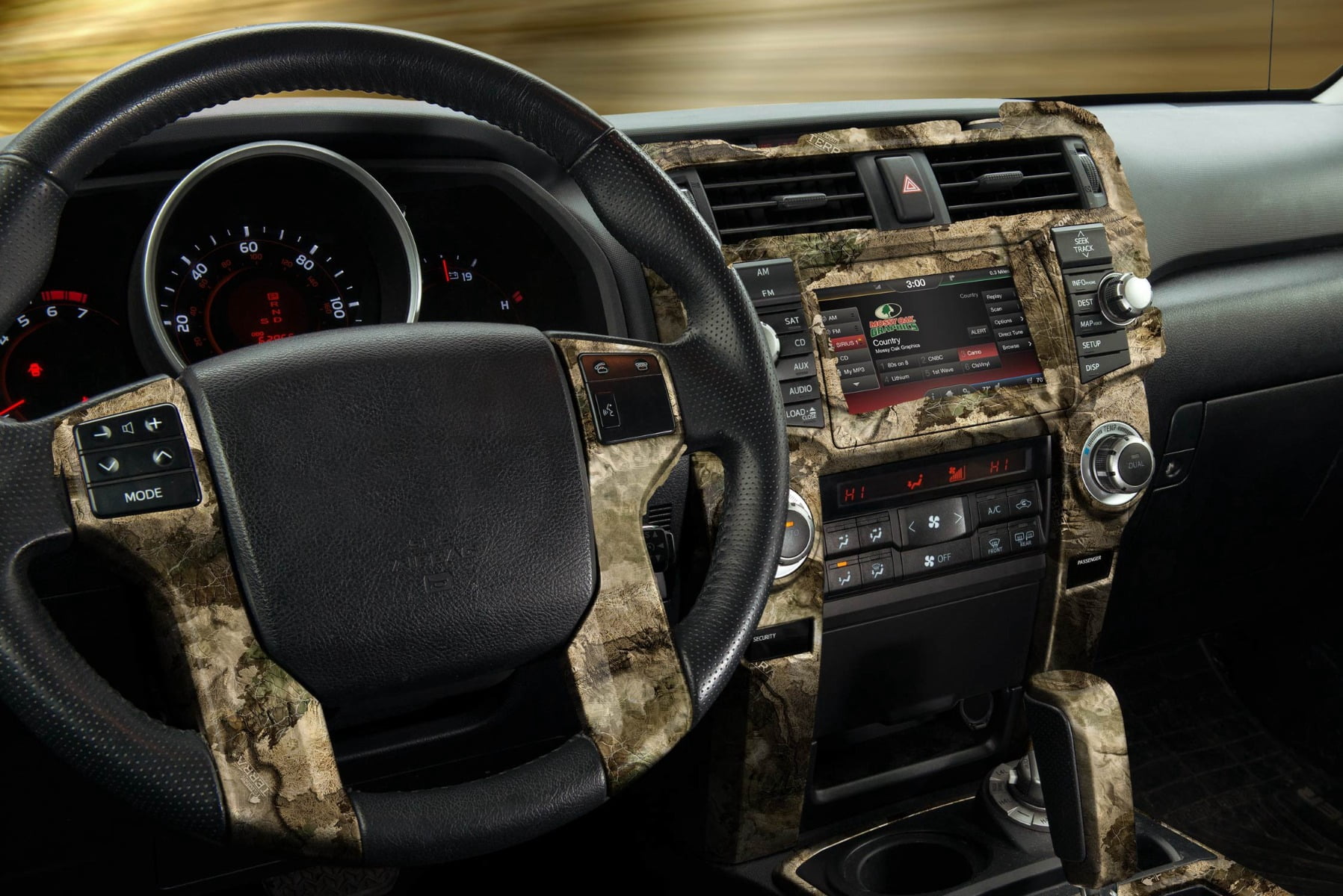 Mossy Oak Graphics Camo Dash Kit, 12" x 20", Elements Terra Bayou ...