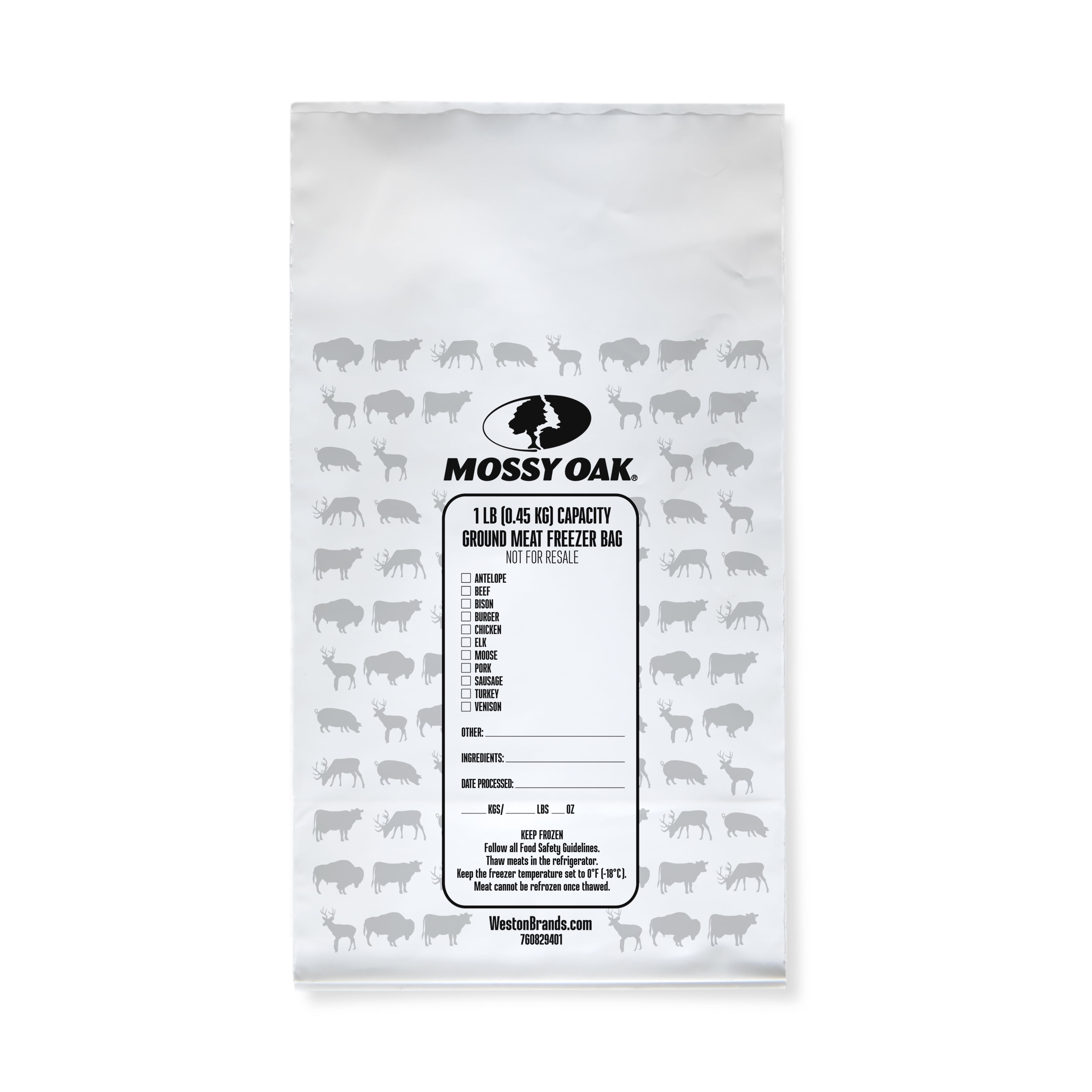 Wild Game Meat Bags