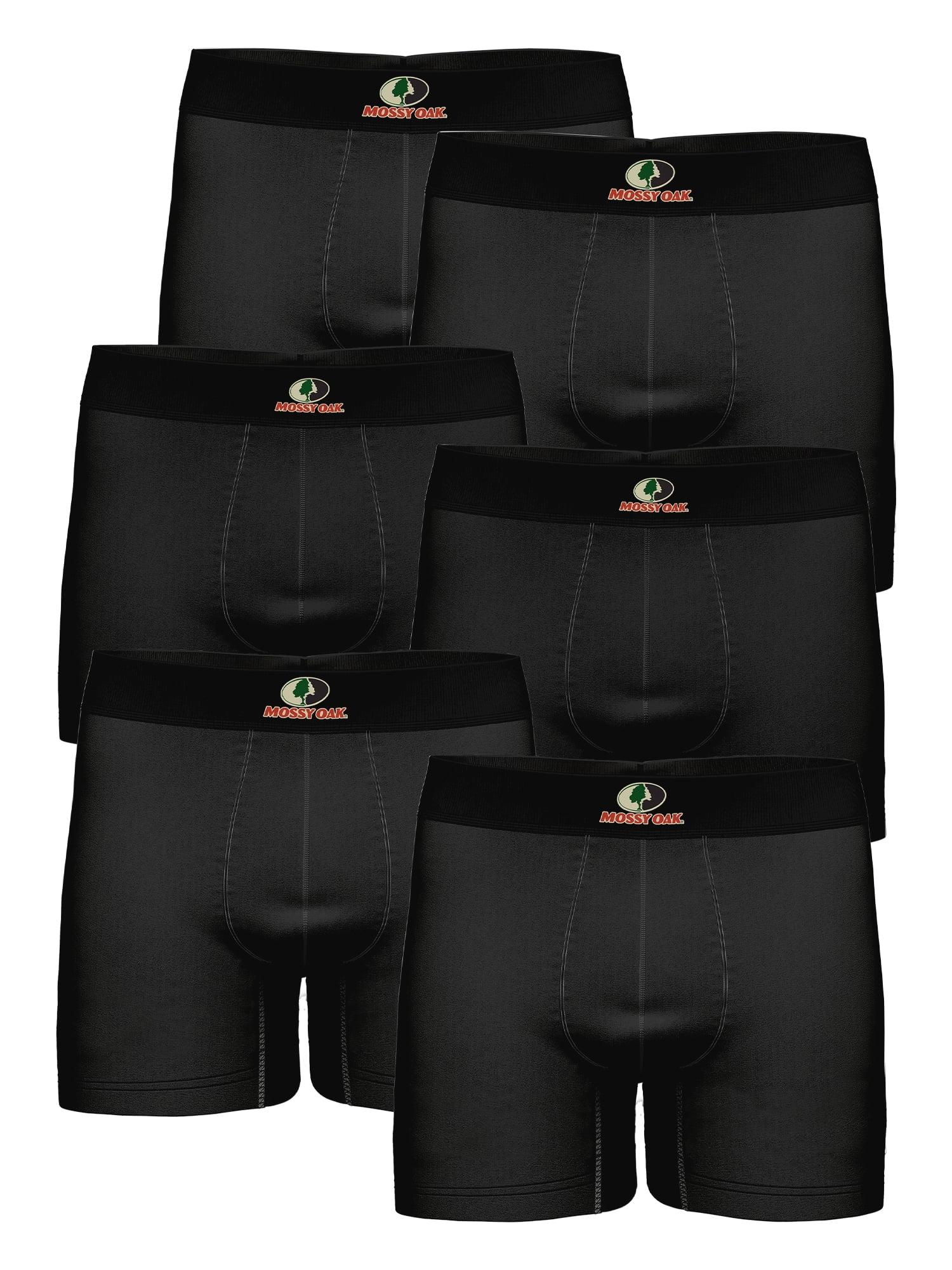 Mossy Oak Men's Boxer Briefs Active Performance Breathable Underwear ...