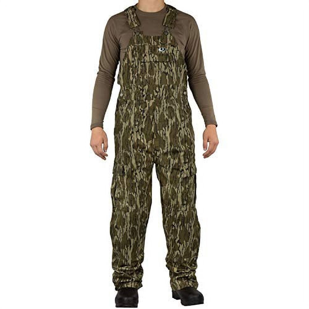 Mossy Oak Men's Cotton Mill 2.0 Camouflage Hunting Bib Overall in ...