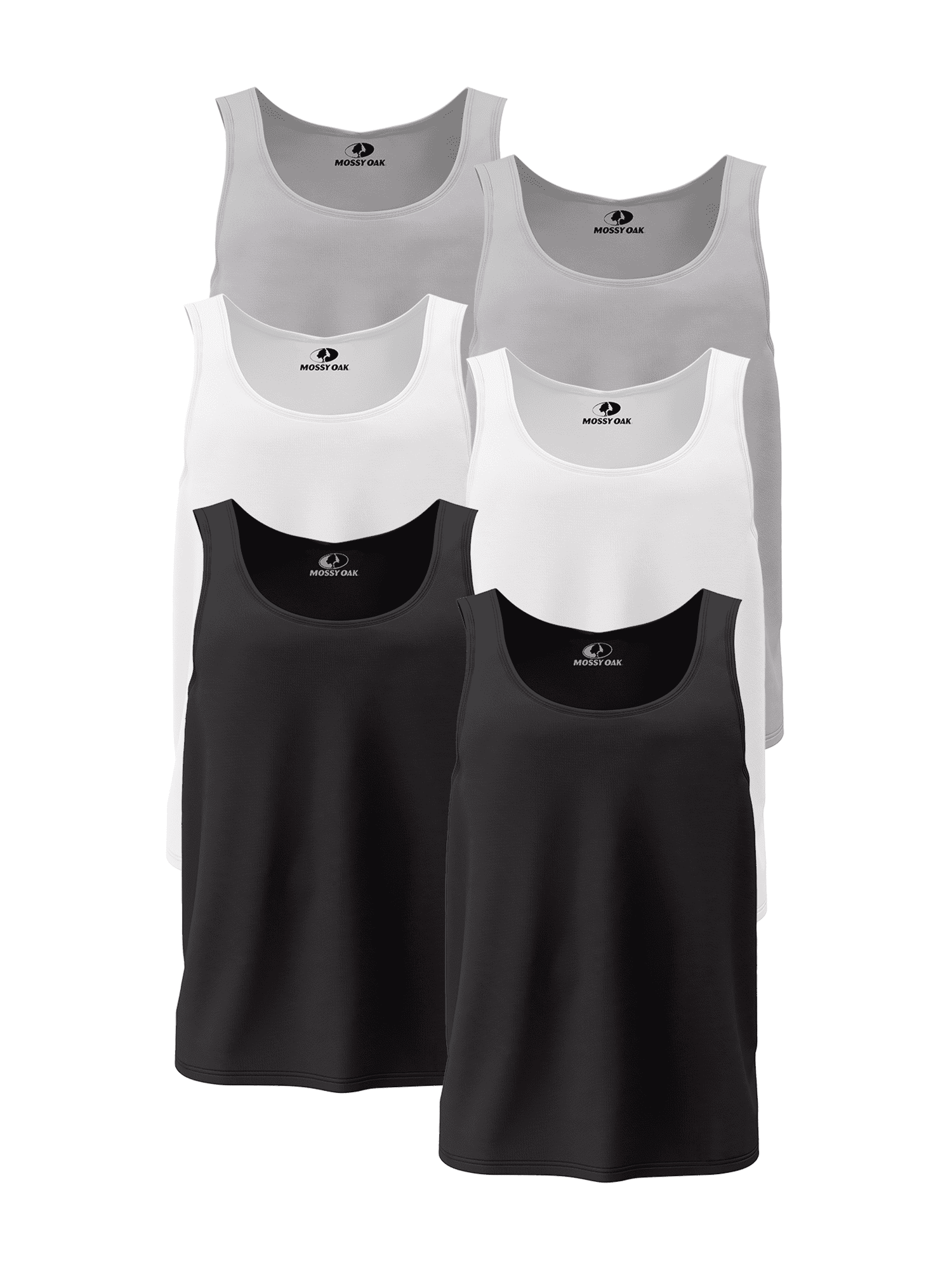 Mossy Oak Mens Tank Top Breathable, Tagless Under Shirts for Men, A ...