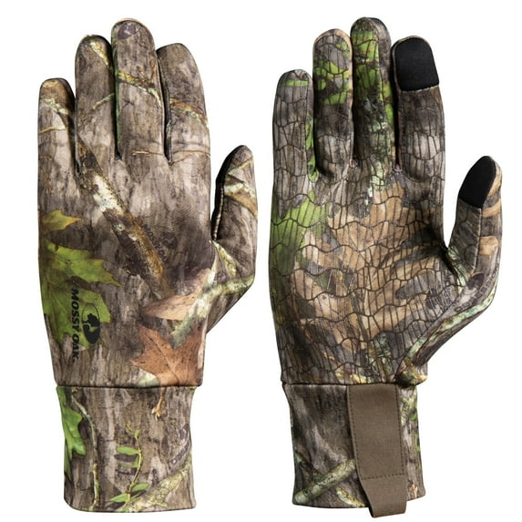 Mossy Oak Obsession Men's Lightweight Turkey Hunting Touchscreen Gloves ...