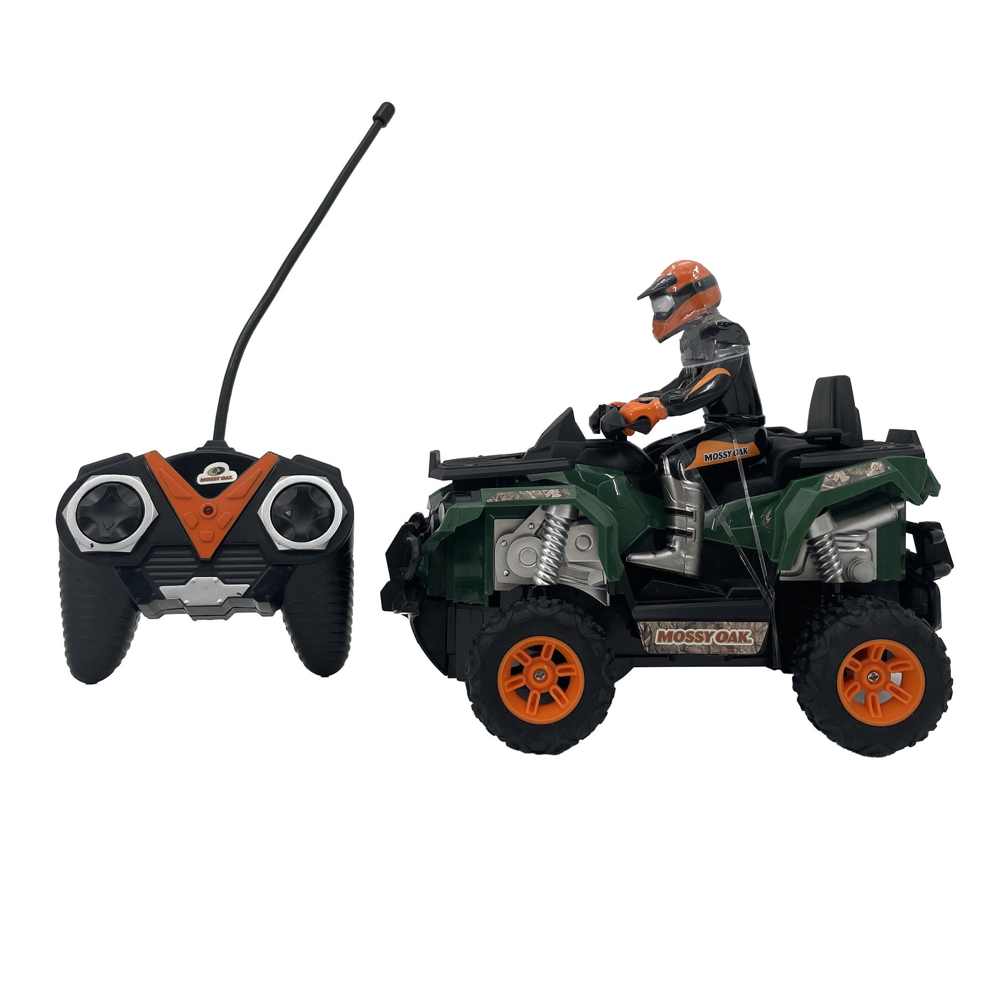 Mossy Oak: Remote Control Vehicle - Off Road ATV & Rider - 1:16 Scale ...
