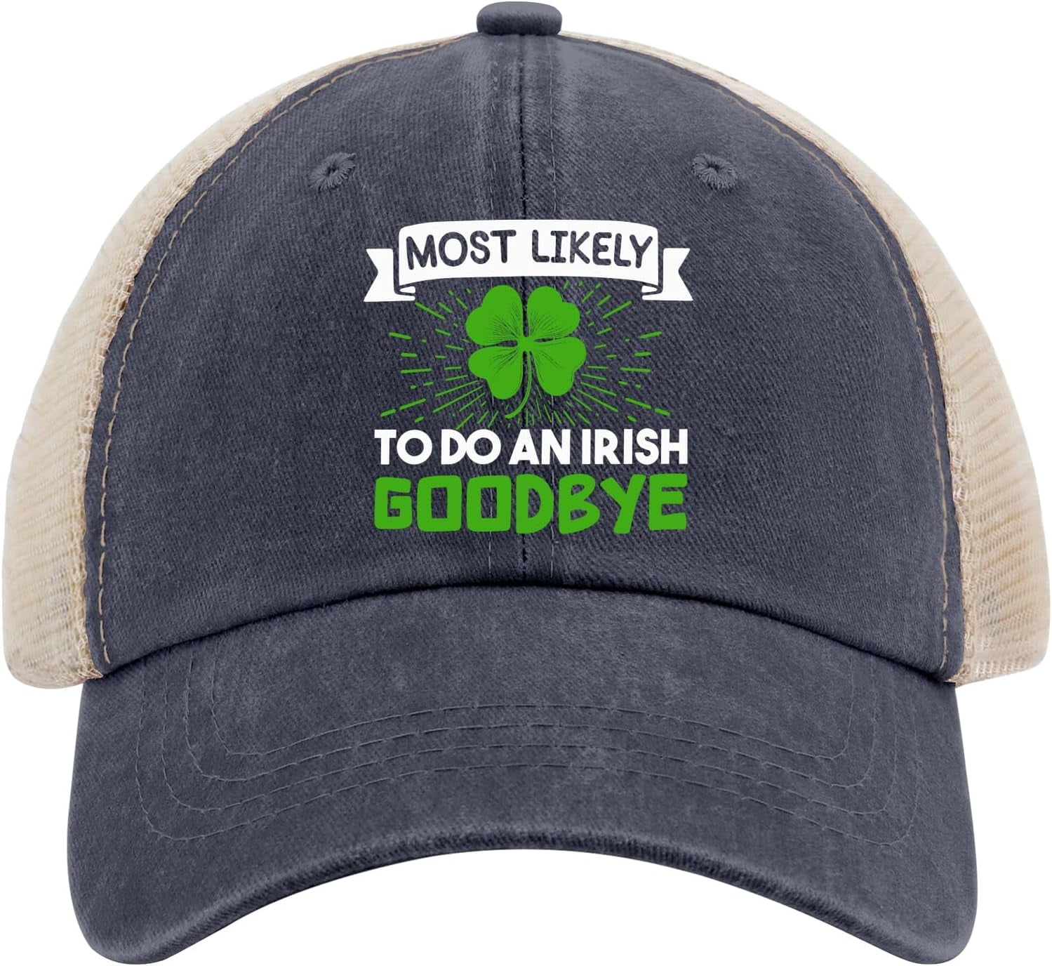 Most Likely to Do an Irish Goodbye Hat Custom Hats for Men AllBlack Men ...
