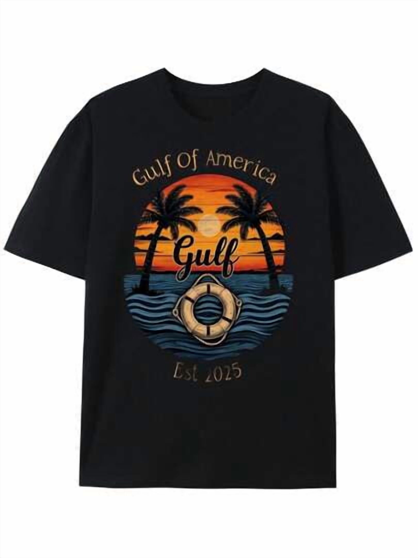 Most Popular Trump "Gulf Of Us America 2025" Entertaining T - Shirt ...