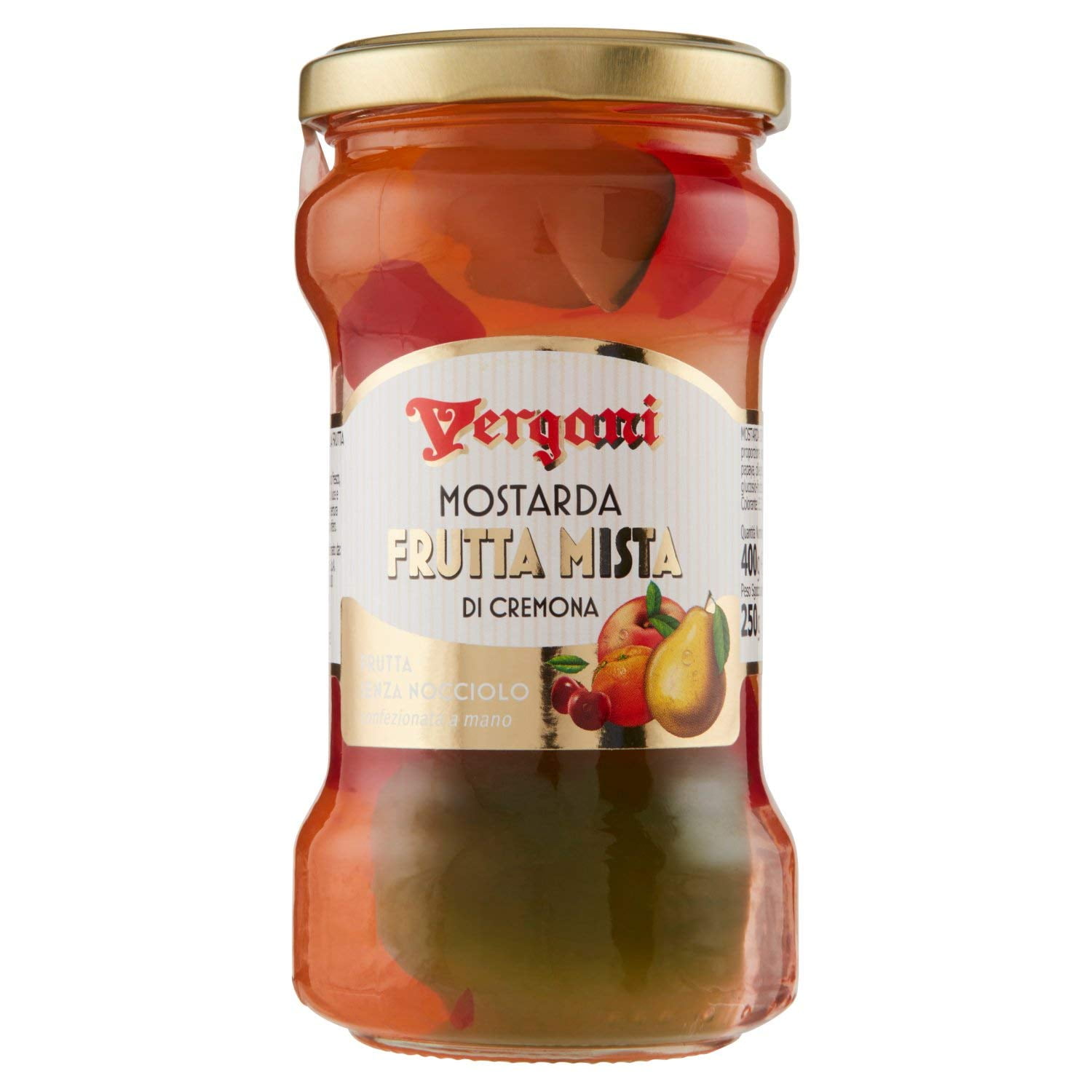 Mostarda di Frutta Italian Candied Fruits In Mustard 400 gram jar ...