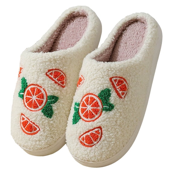 Mostsola House Slippers for Women Men Cute Print Winter Warm Indoor ...