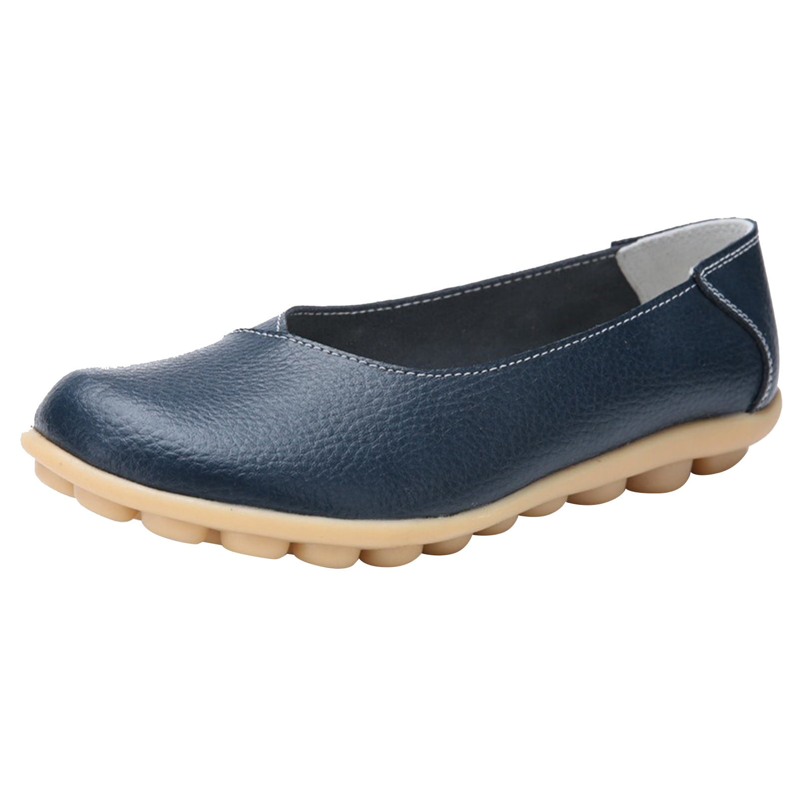 Mostsola Loafers for Women Soft Sole Moccasins Casual Slip on Walking ...