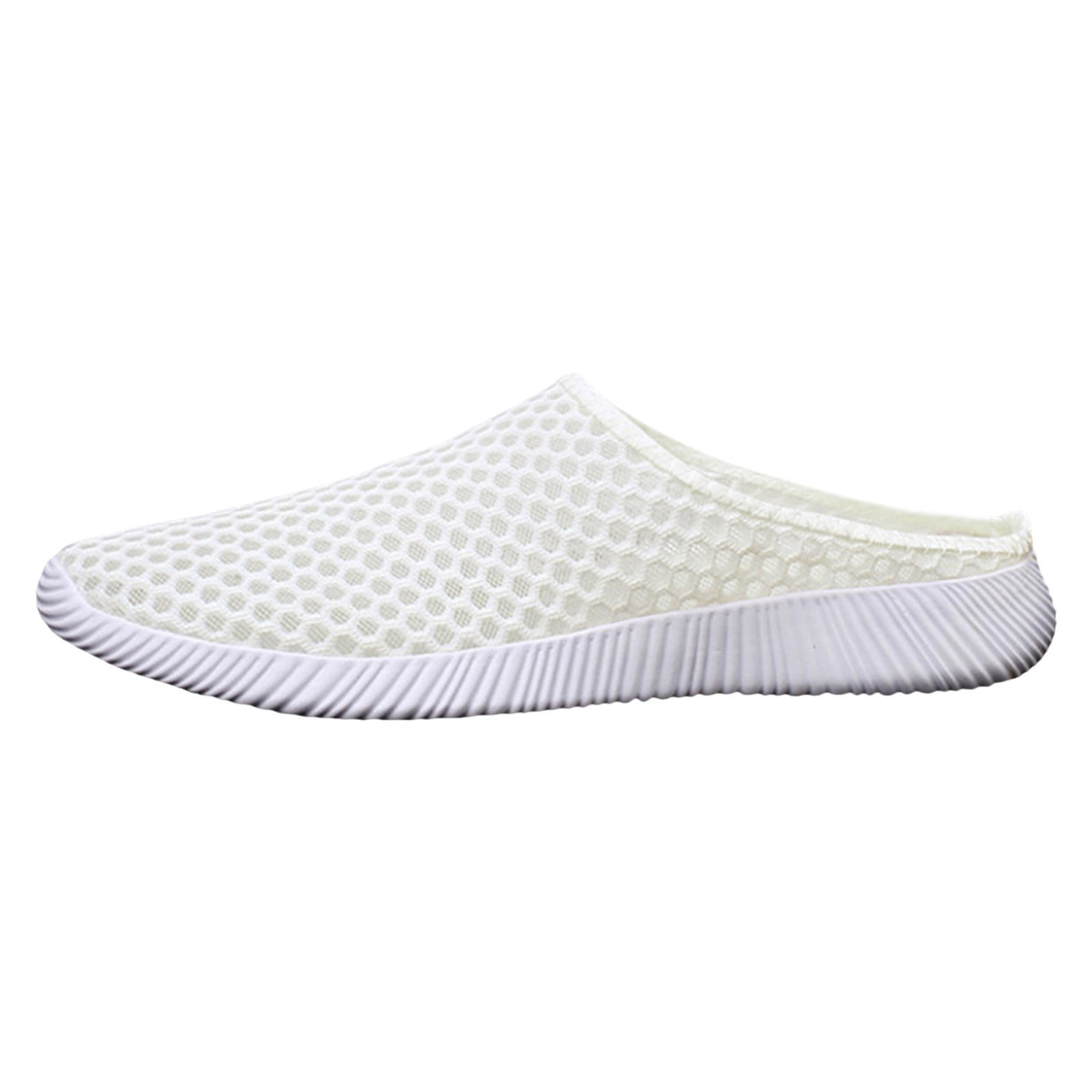 Mostsola Men's Slip on Mesh Mules Women's Backless Sandals Breathable ...