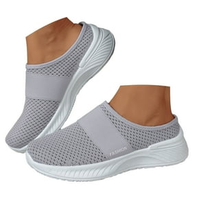 Closed Toe Slides Womens