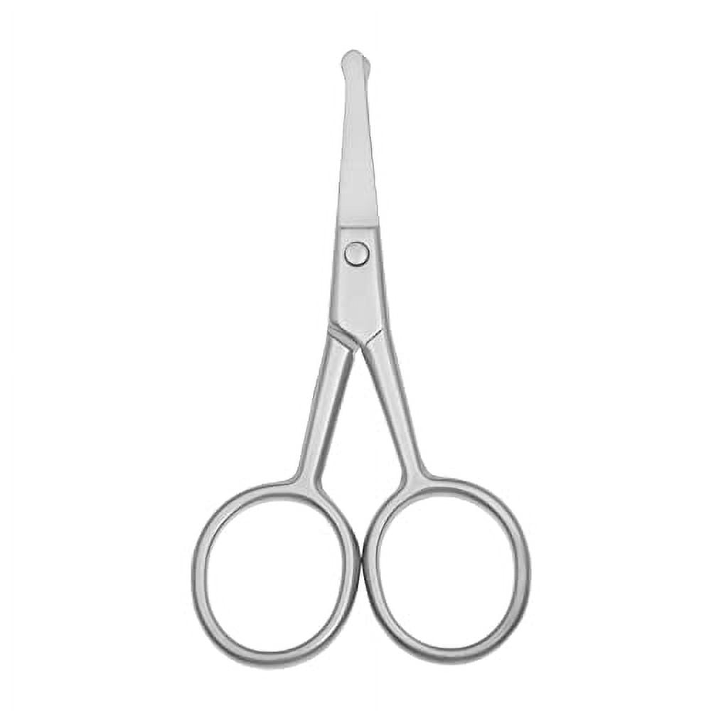 Motanar Safety Hair Scissors Stainless Steel Blunt Tip Scissor for Hair ...