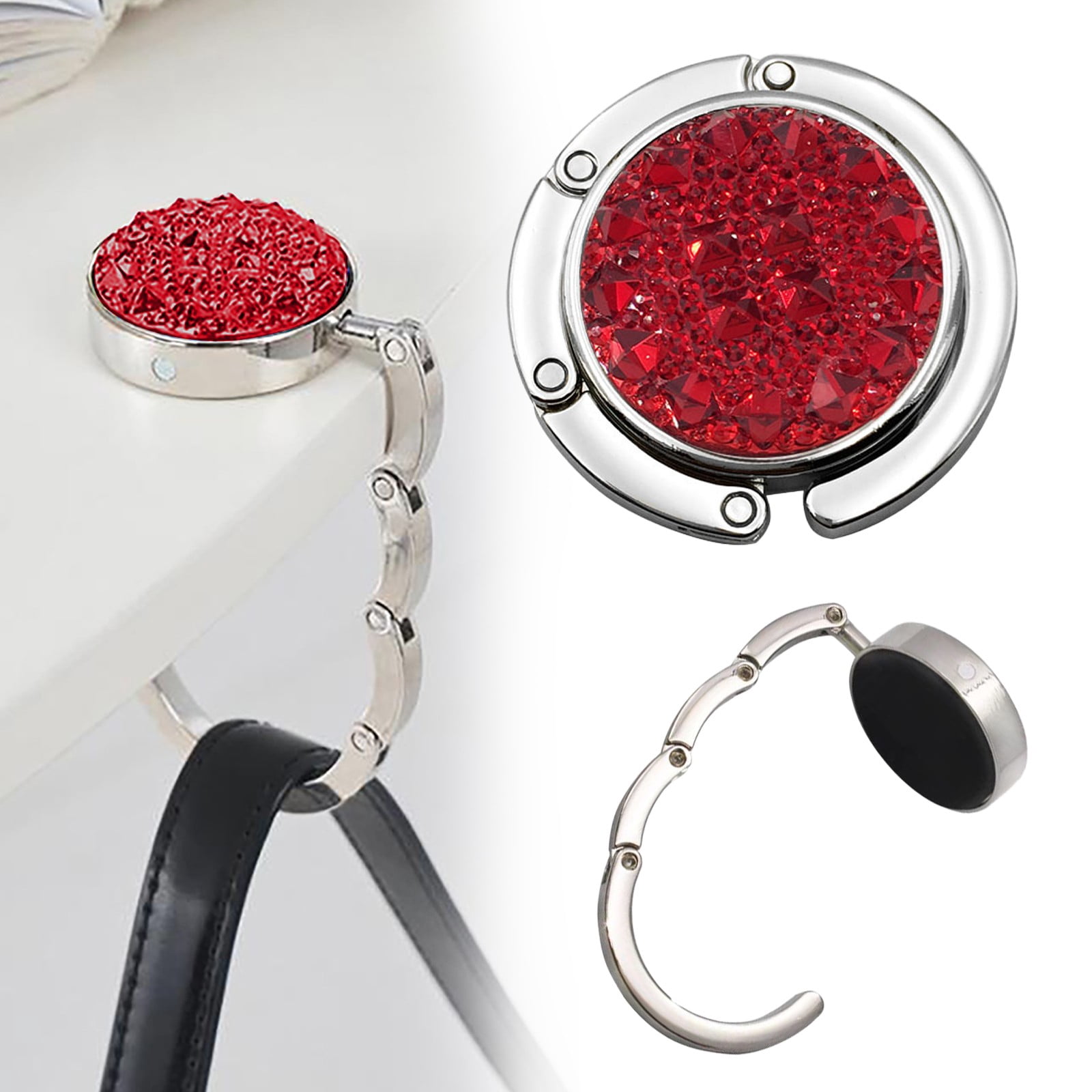 Motao 2024 Upgrade Foldable Purse Hooks for Table Purse Hanger for ...