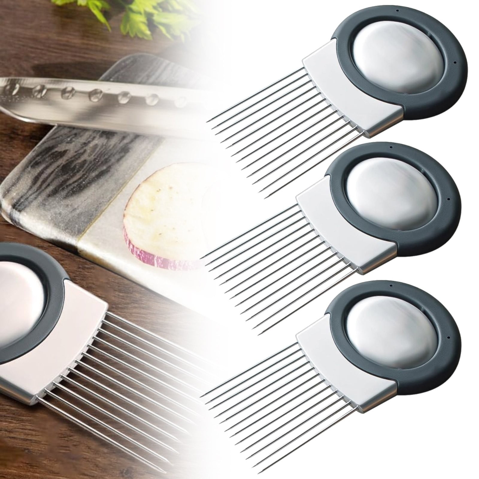 Motao 2024 Upgraded Onion Holder for Slicing Stainless Onion Slice ...