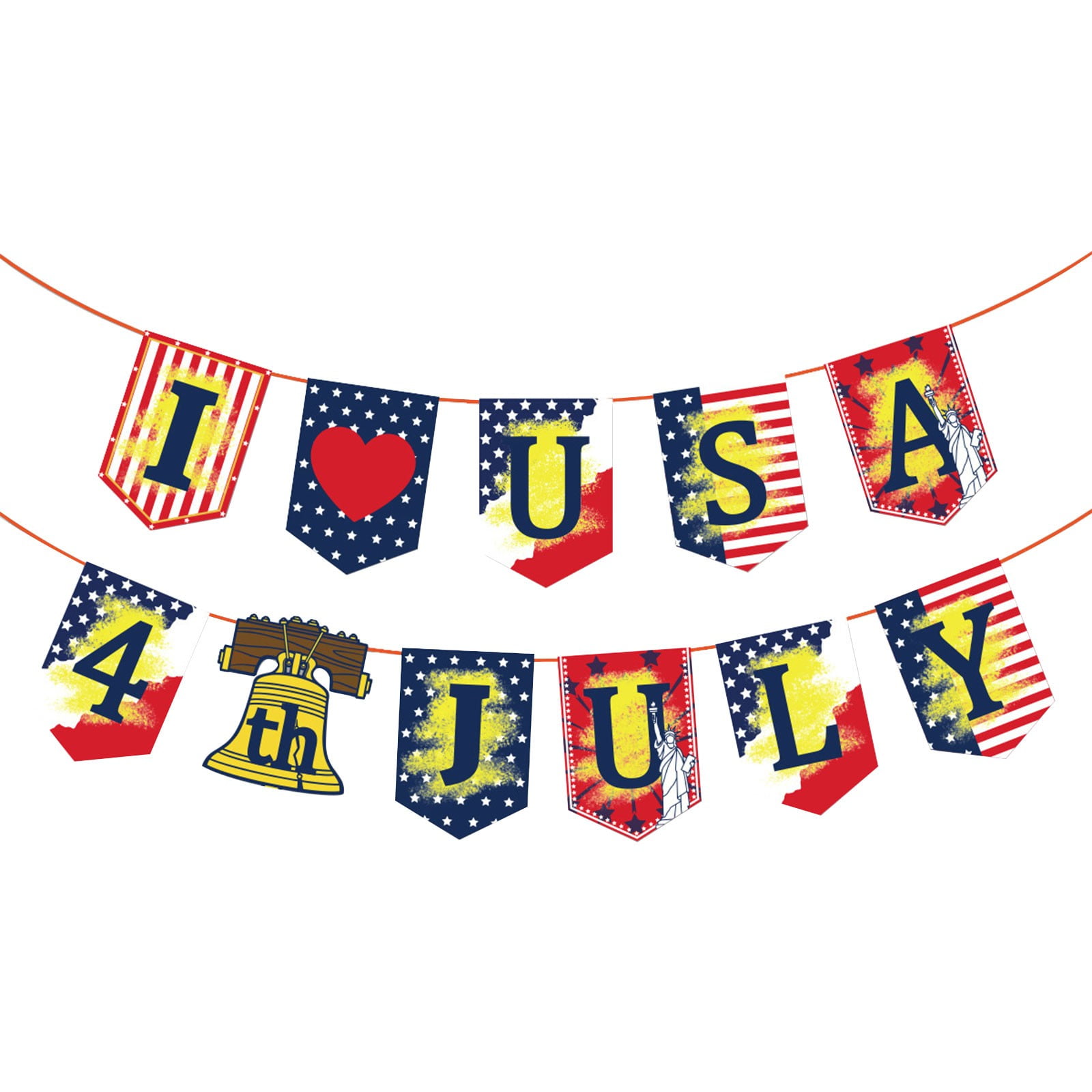 Motao Flags_ Banners & Accessories July 4th Independence Day Party ...