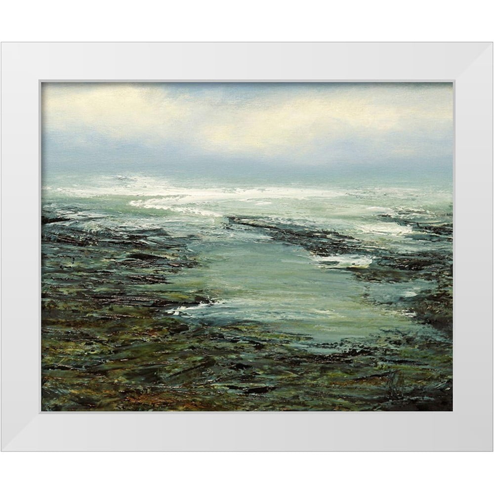 Mote, Michael 18x15 White Modern Wood Framed Museum Art Print Titled ...