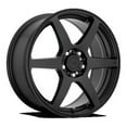 Motegi Aluminum Rim MR143 CS6 16X7in Satin Black Finish, MR14367046740 ...
