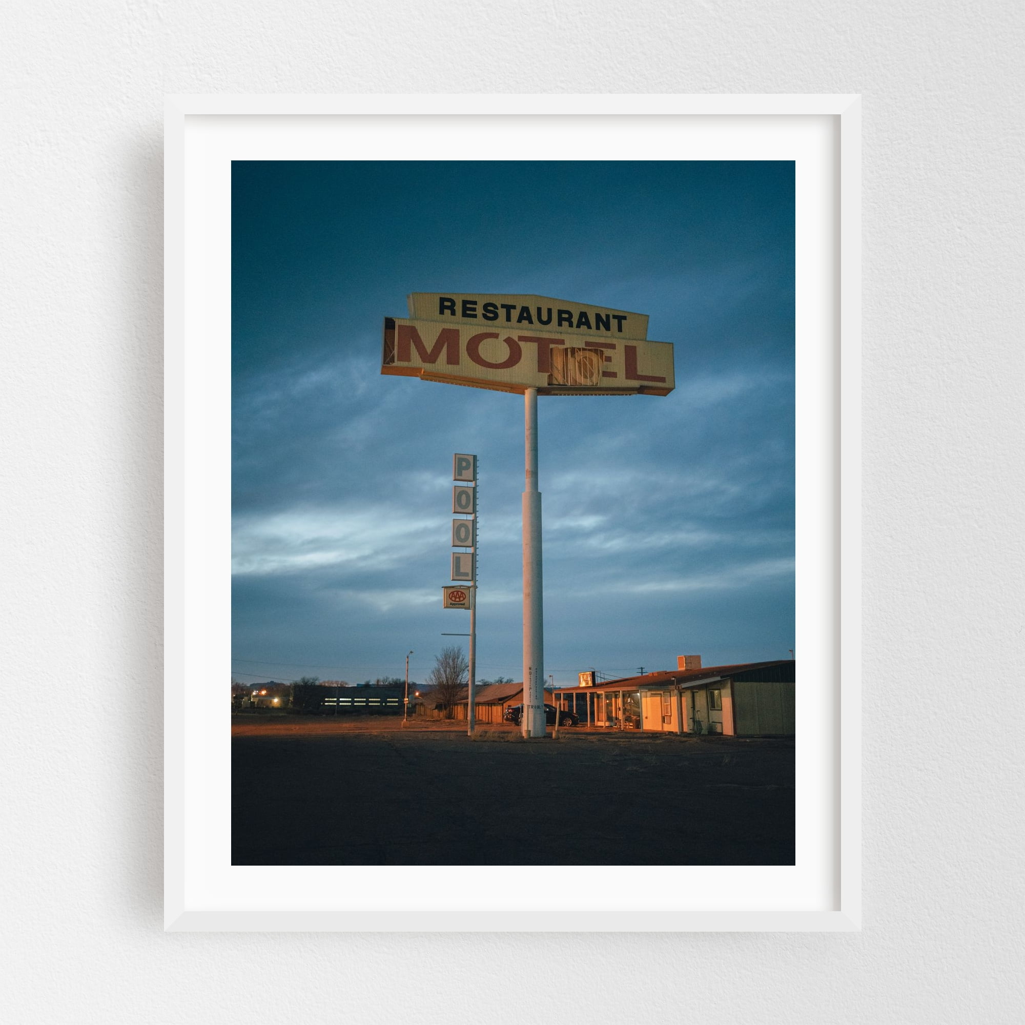 Motel, Green River - Green River Utah Photography Neon Sign Vintage ...