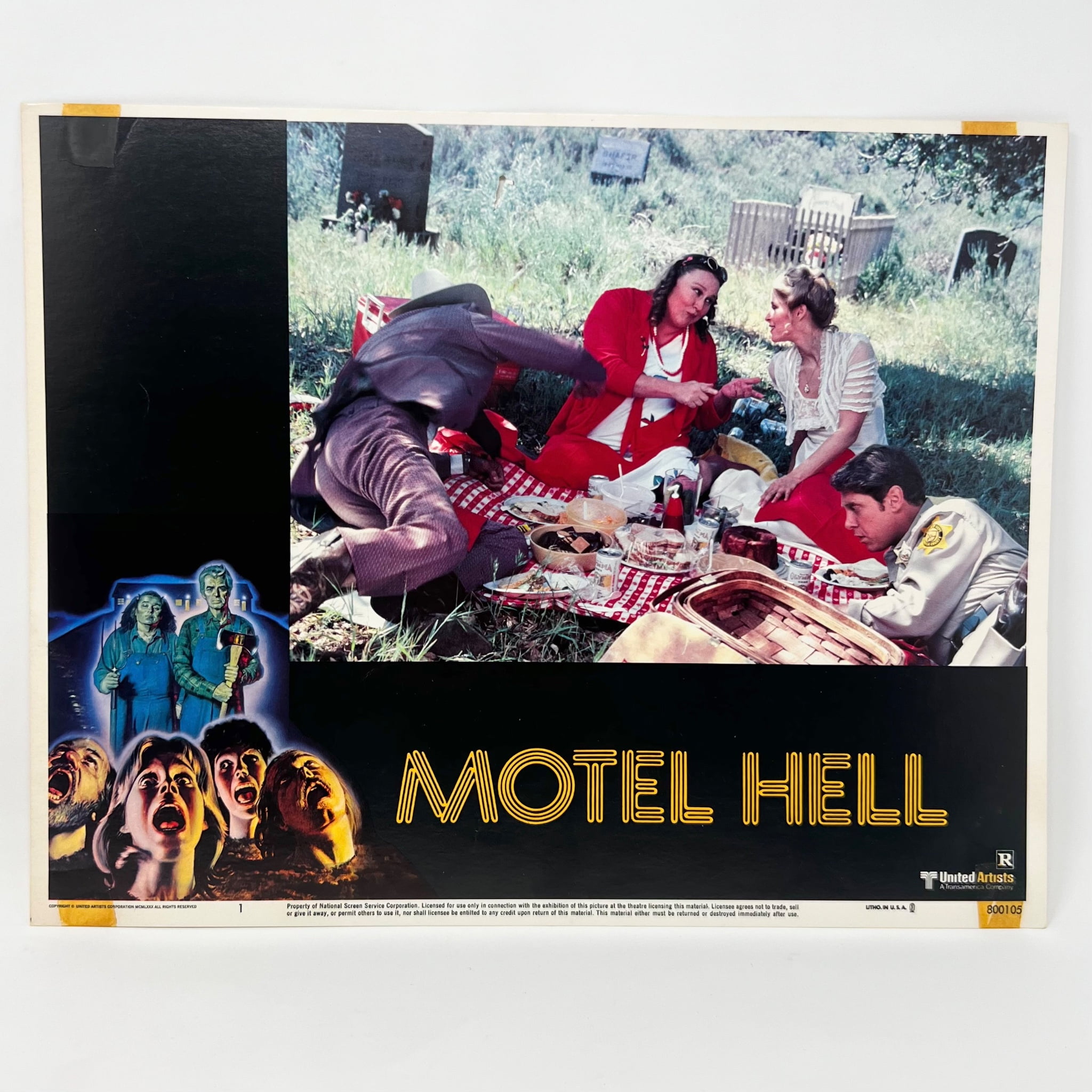 Motel Hell Scifi Horror Movie Lobby Cards Lobby Card Poster - Walmart.com