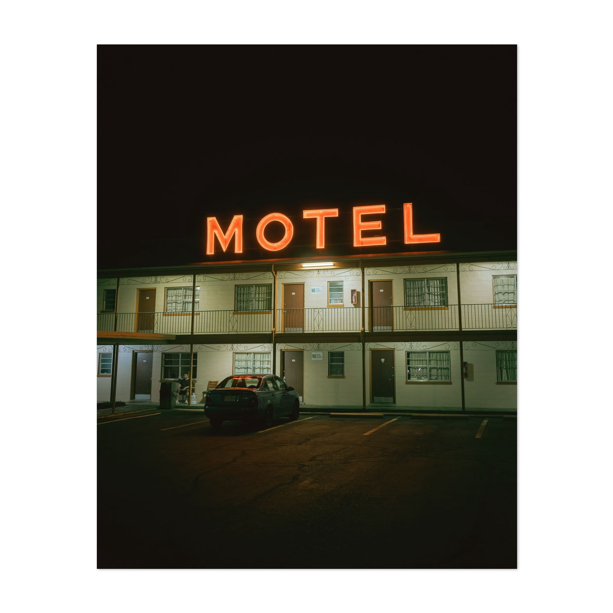 Motel, Warrenton - Warrenton Virginia Photography Unframed Wall Art ...