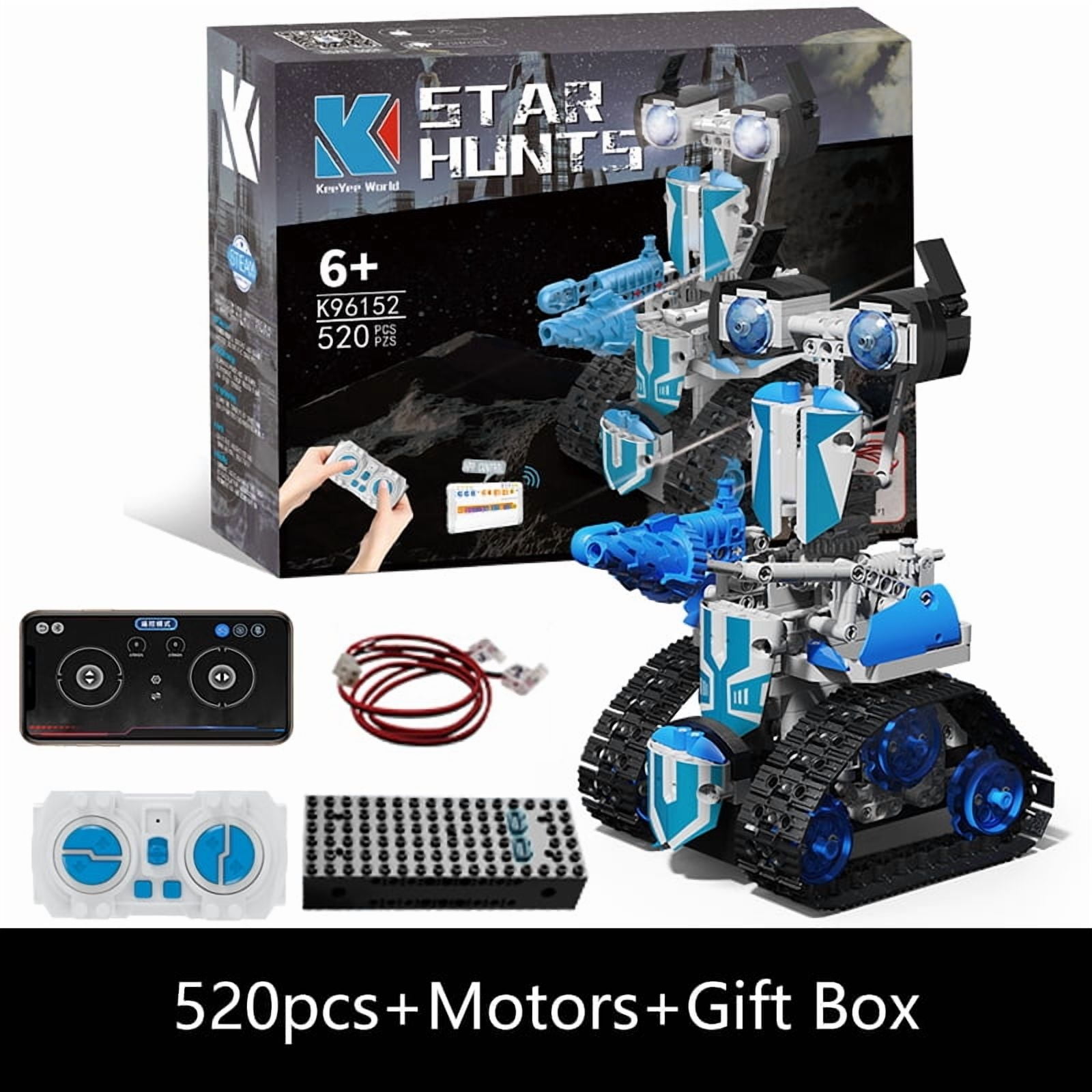 Moter Power APP Remote Control Technical Super Racing Car Bricks Robot ...