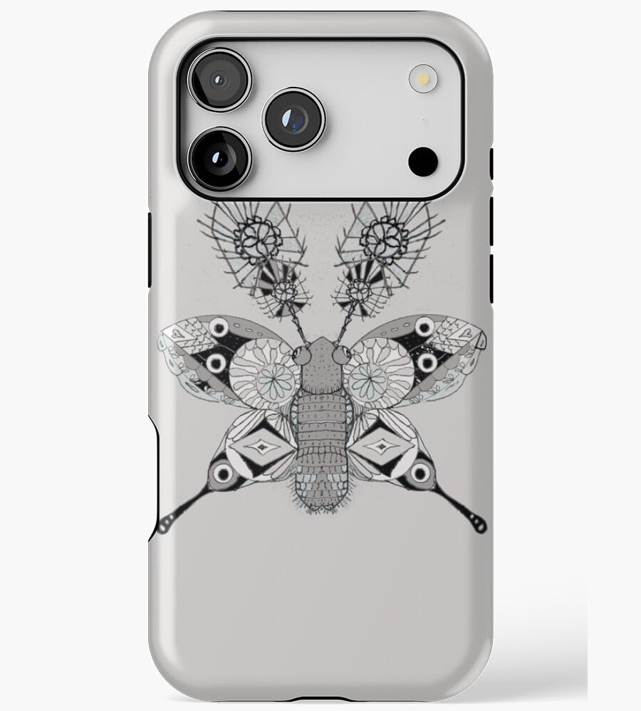 Moth, Nocturnal Insect and Dark Academia Graphic H4682 Phone Case for ...
