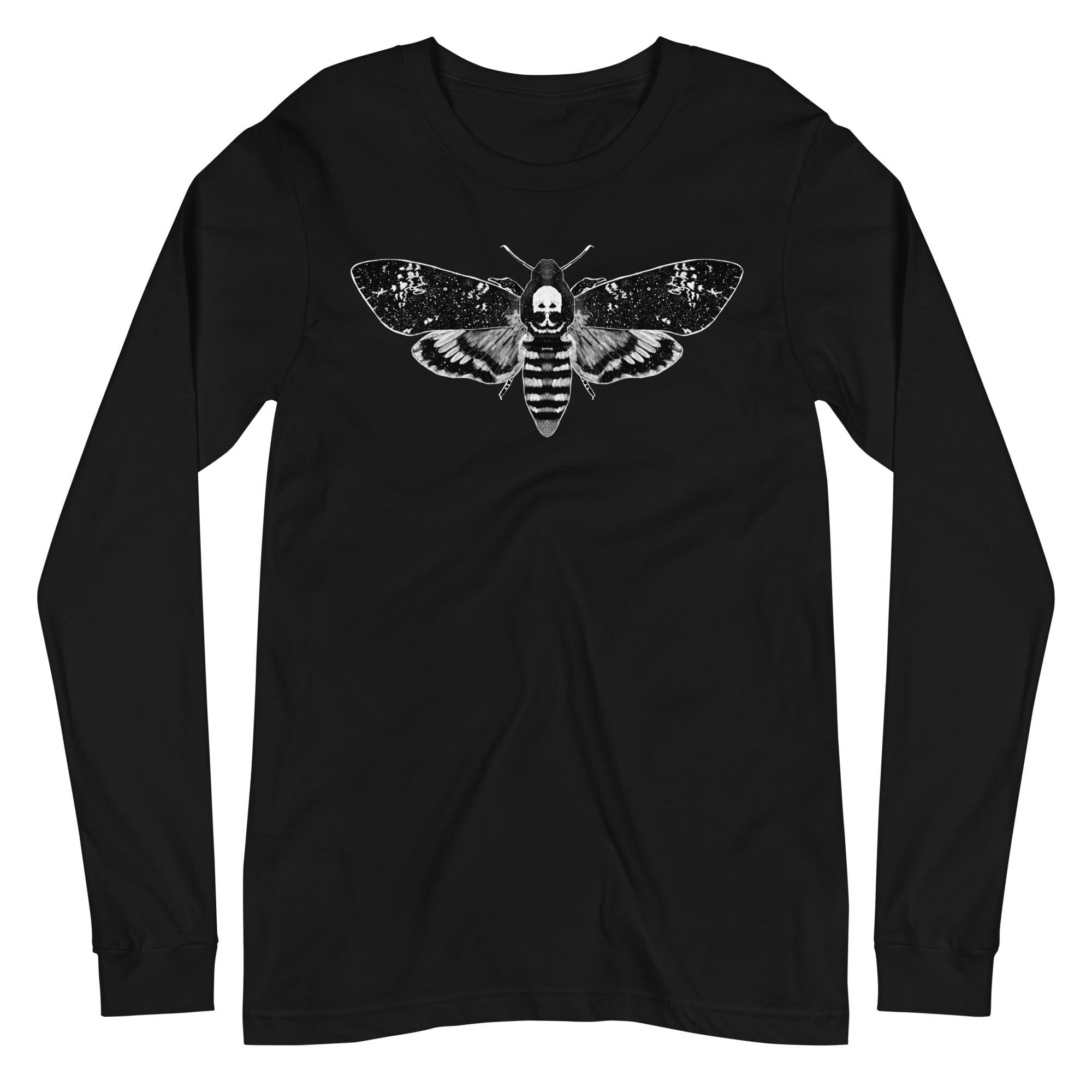 Moth Shirt Goth Folk Art Birthday Dark Academia Weird Botanical Gothic ...