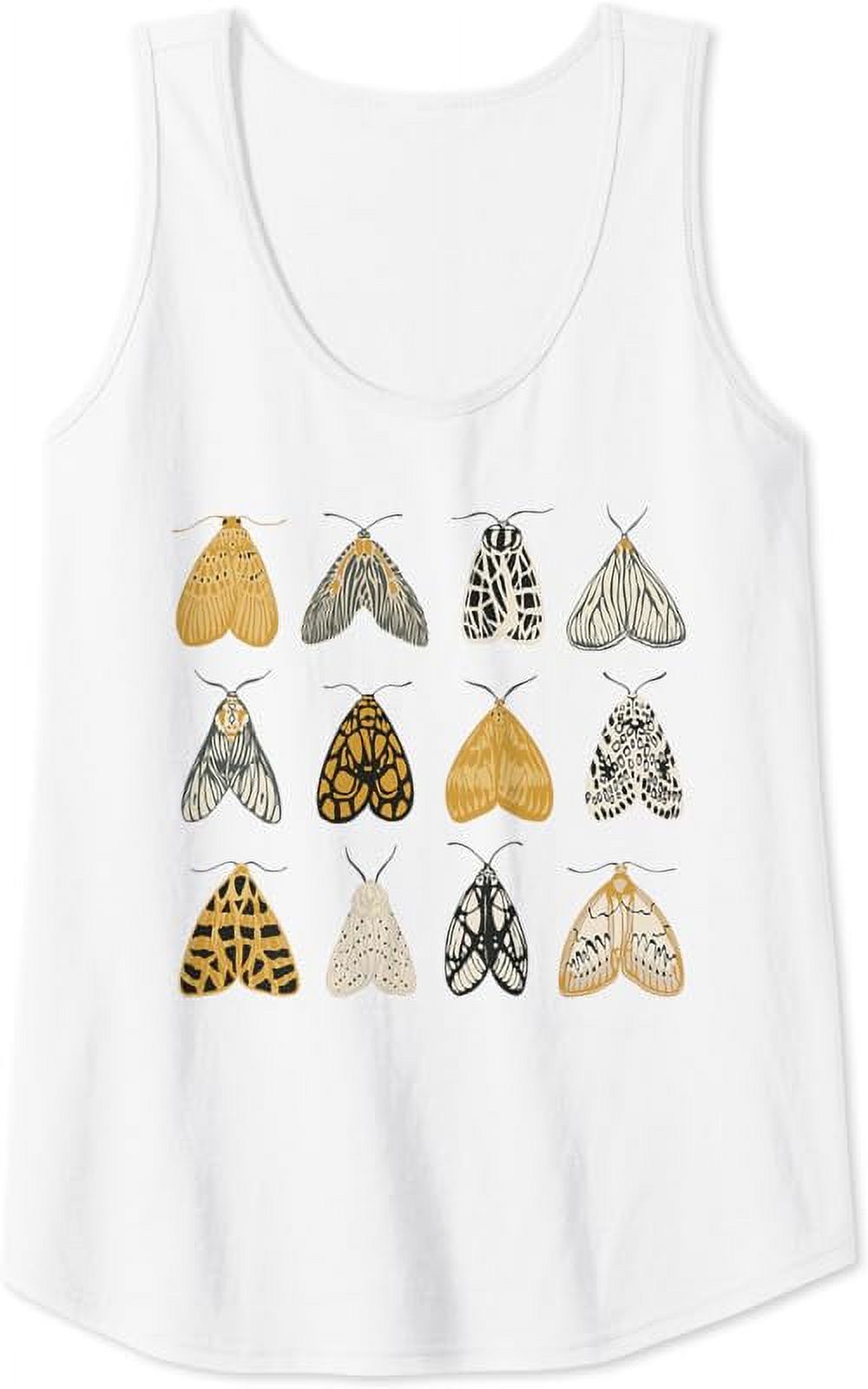 Moth cottagecore insect - moon child Tank Top - Walmart.com