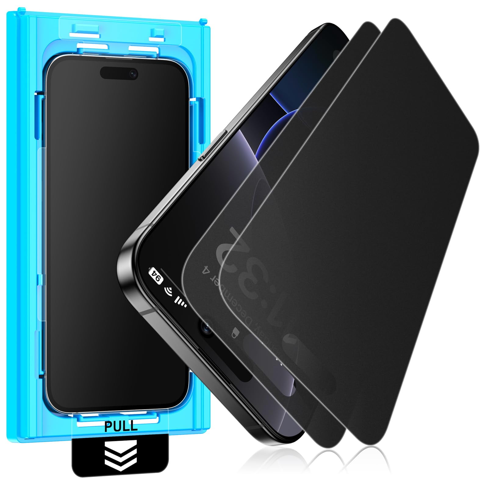 Mothca 2 Pack Matte Privacy Screen Protector for iPhone 17 Pro Max ...