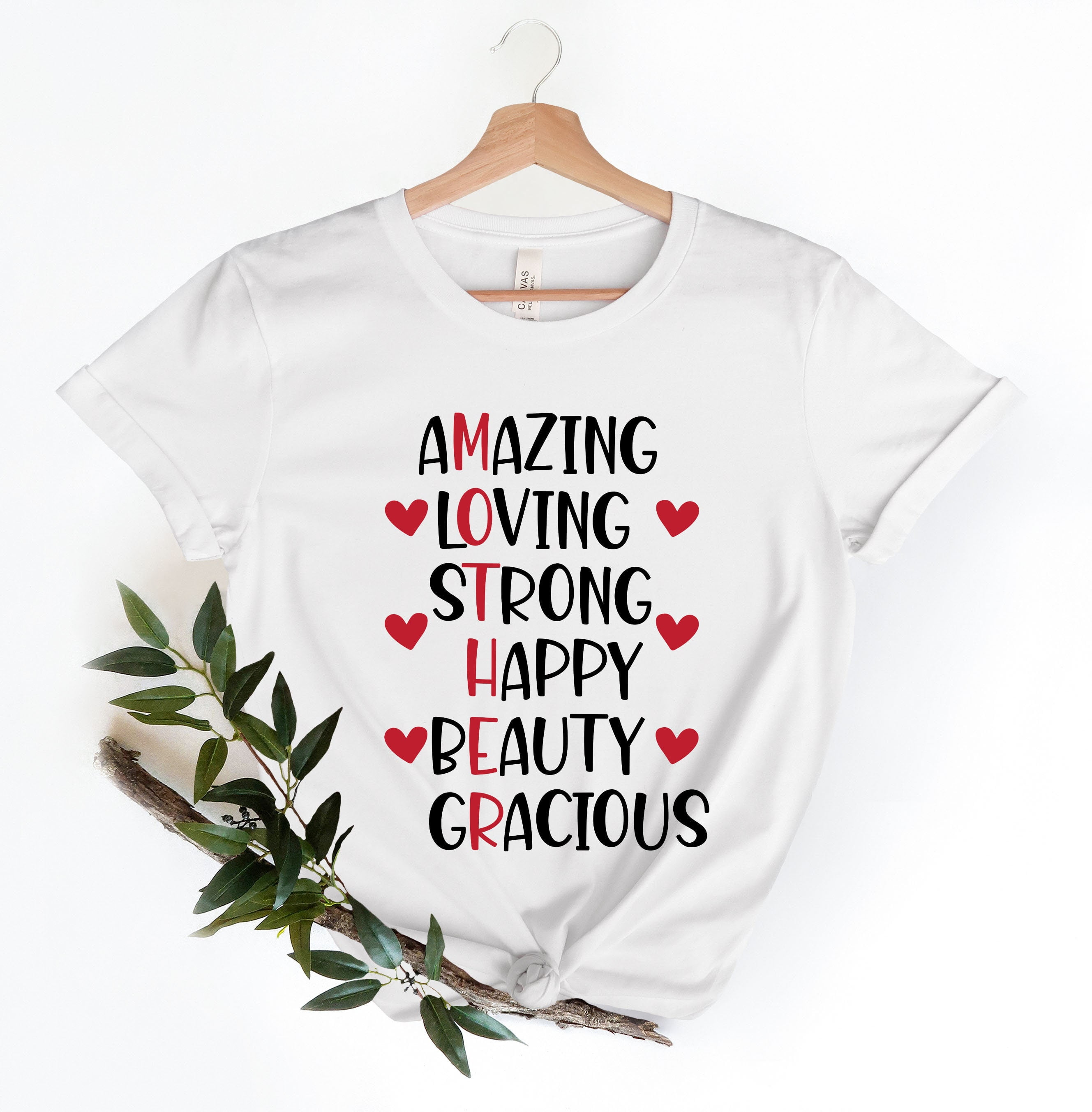 Mother Acrostic T-Shirt, Amazing Loving Strong Happy Beauty Gracious ...
