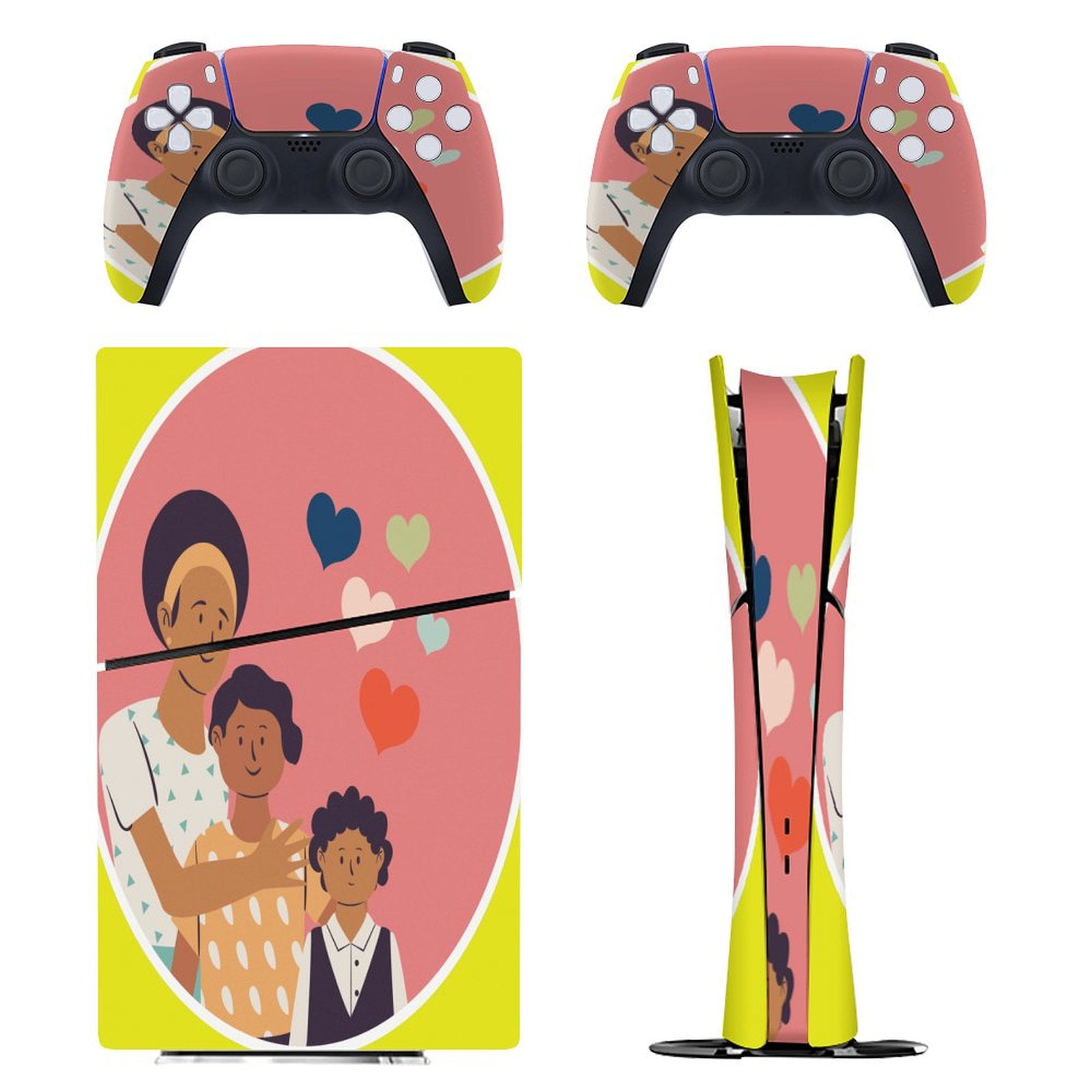 Mother And Son, Family PS5/PS5 Slim Digital Disc Skin Sticker For ...