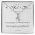 Mother Of The Bride Held My Hand Eternal Bond Necklace A Meaningful ...