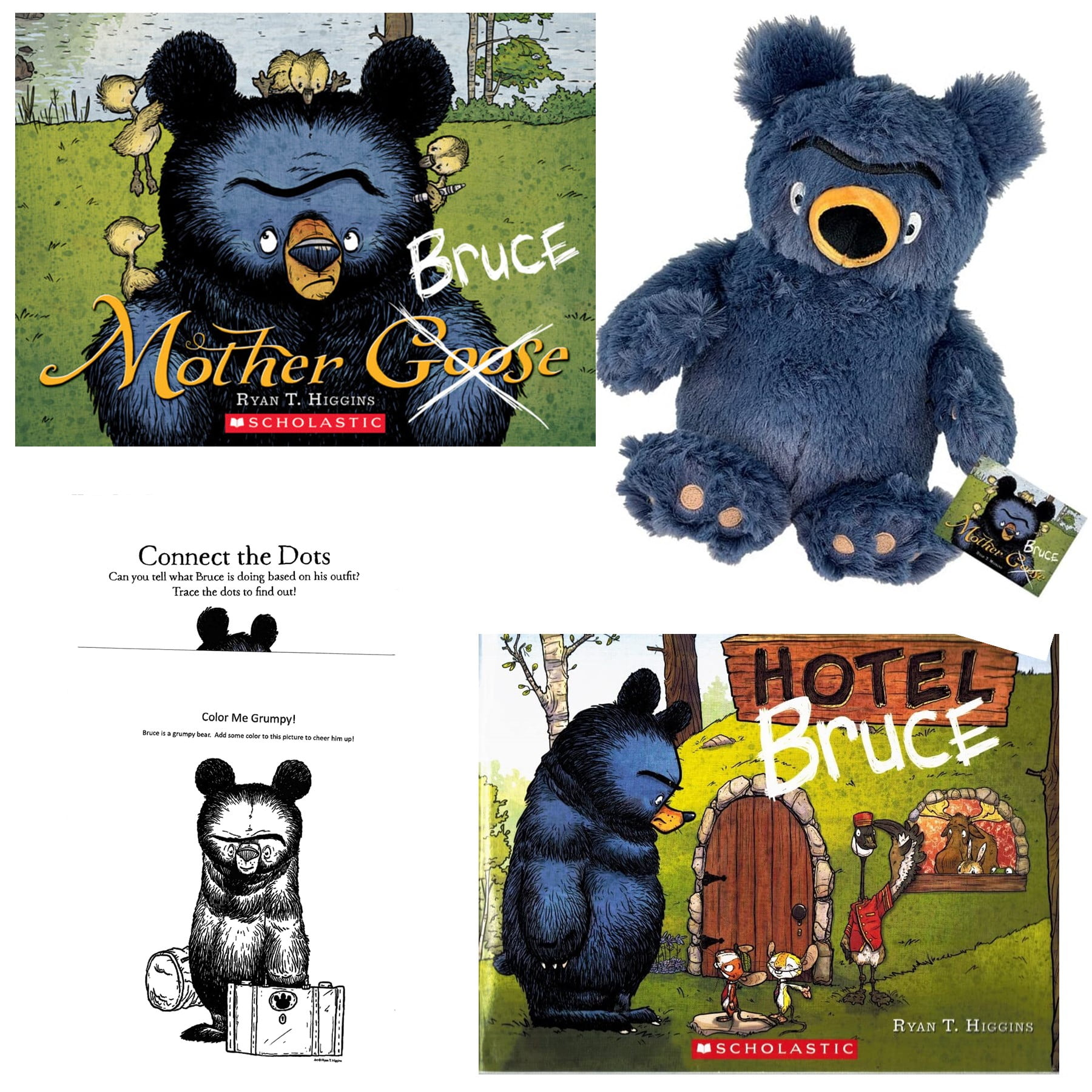 Mother Bruce Book Series by Ryan T Higgins Gift Set Includes Mother ...