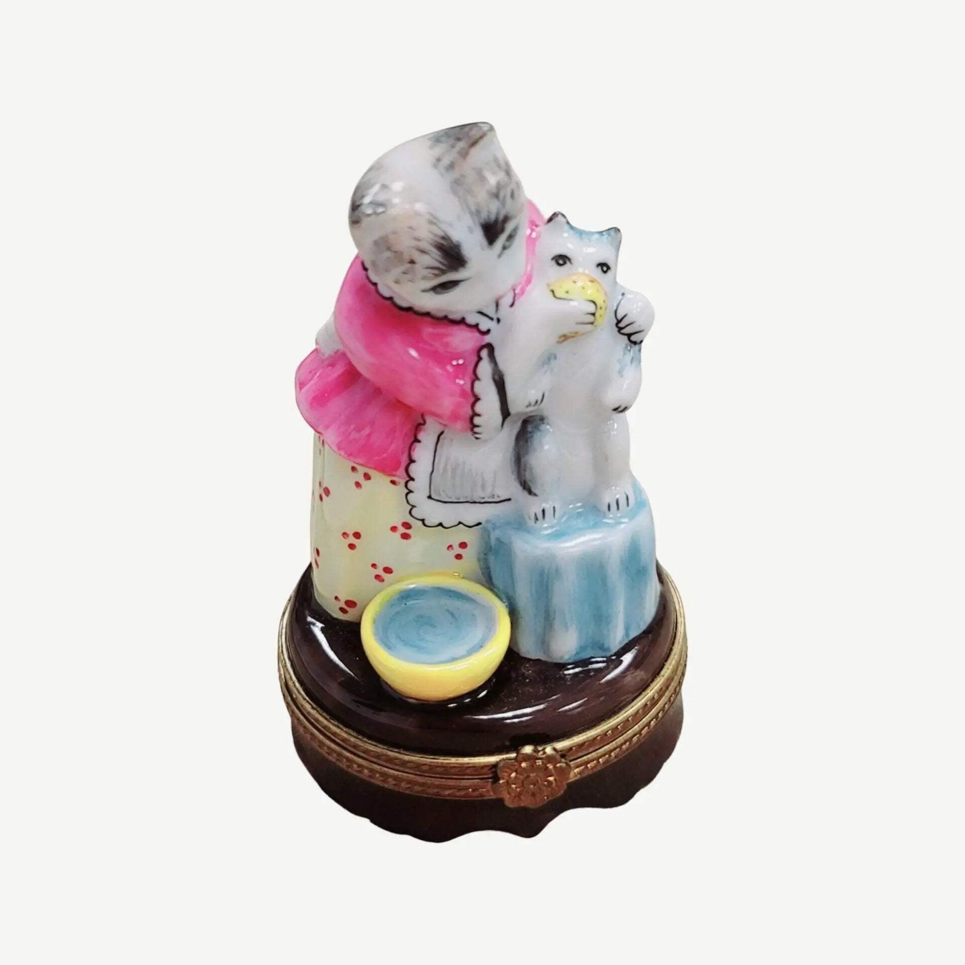 Mother Cat Limoges Box for Cat Lovers Limoges Box Porcelain Figurine ...