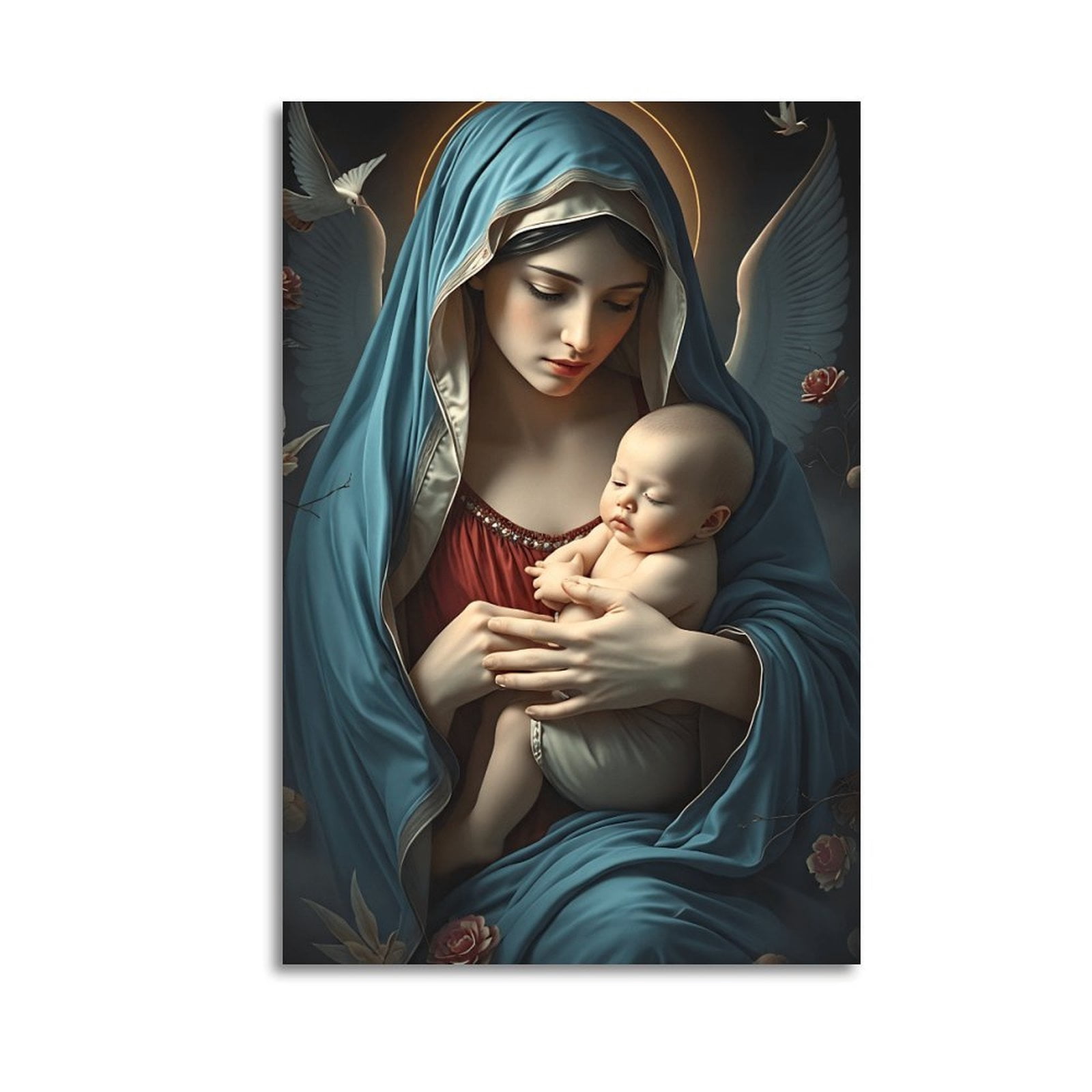 Mother & Child Poster Great Wall Art for Home Decor, Mother's Day Gift ...