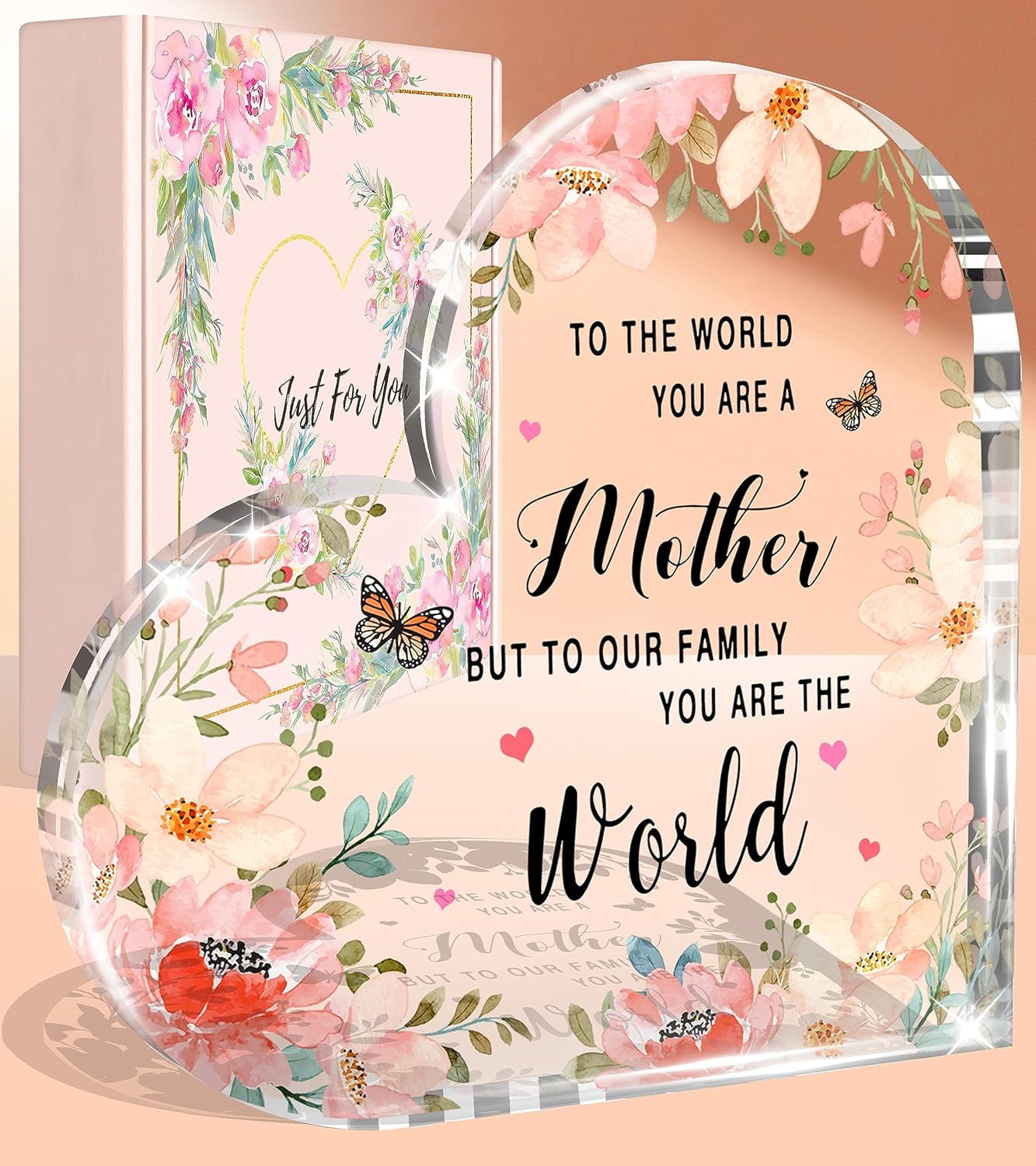 Mother Choice for Women, Mother Birthday Choice from Daughter Son,Clear ...