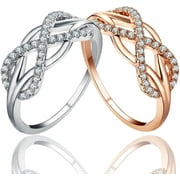 Mother Daughter Knot Rings