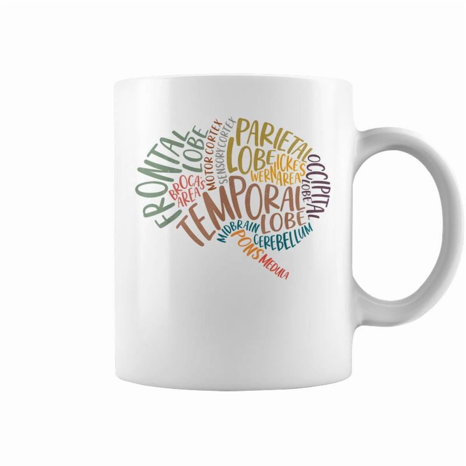 Mother Day Anatomy Of The Brain Nurse Brain Anatomy Coffee Mugs ...