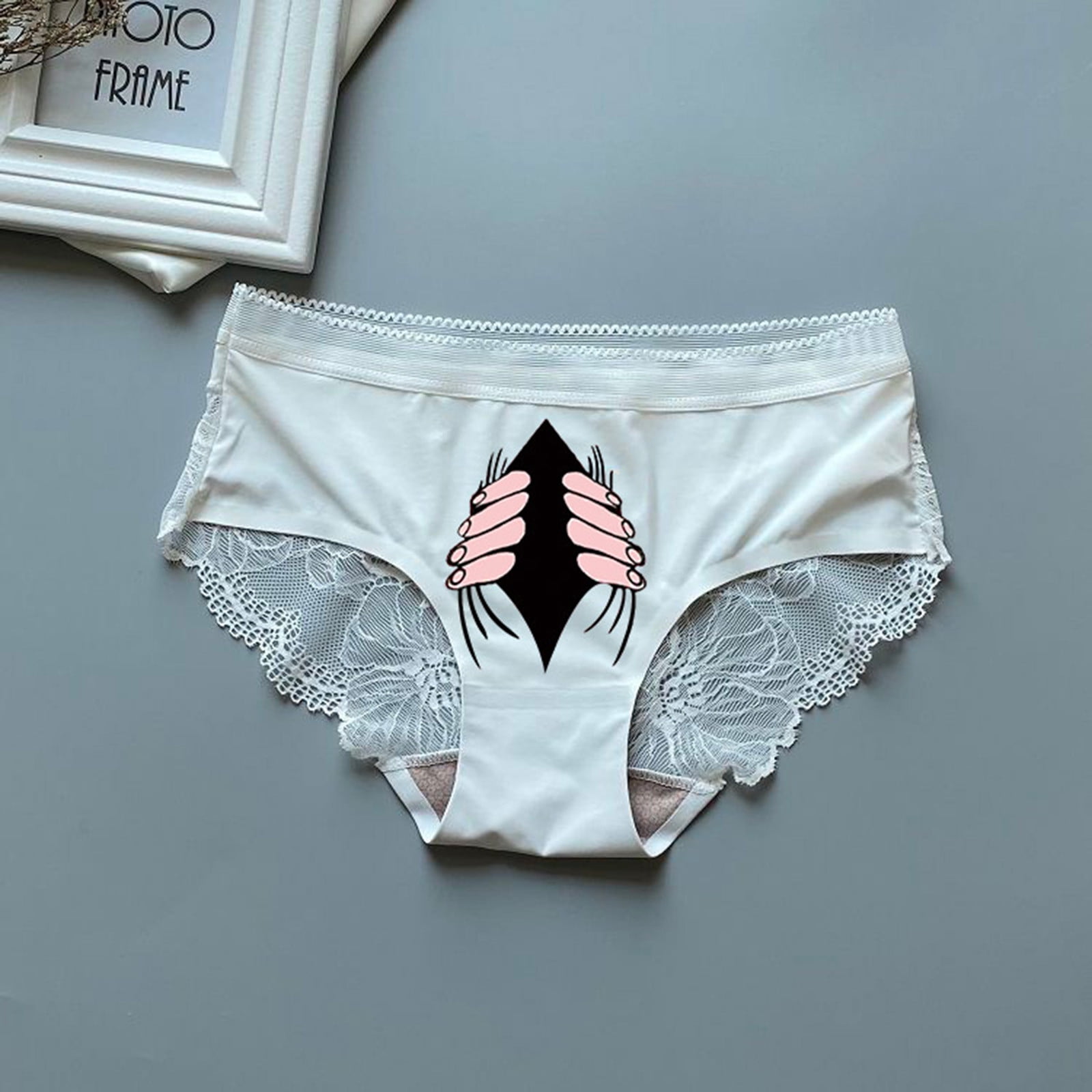 Mother Day Ts Tawop Women Panties White Lace Panties Thin Style Sexy