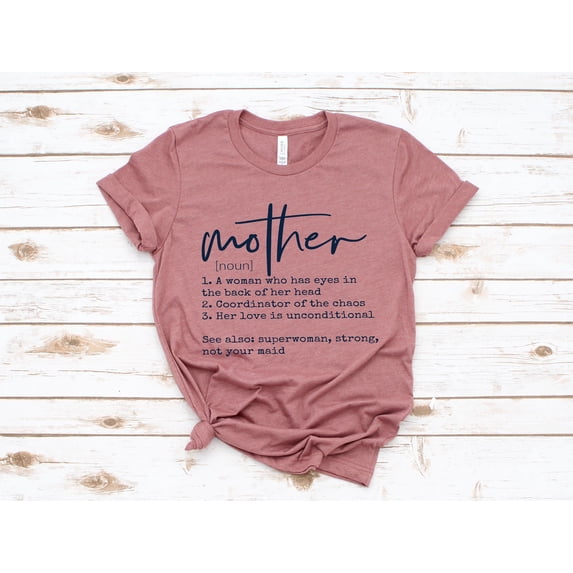 Mother Definition T-shirt, Mom Life T-shirt, Working Mom personalized ...