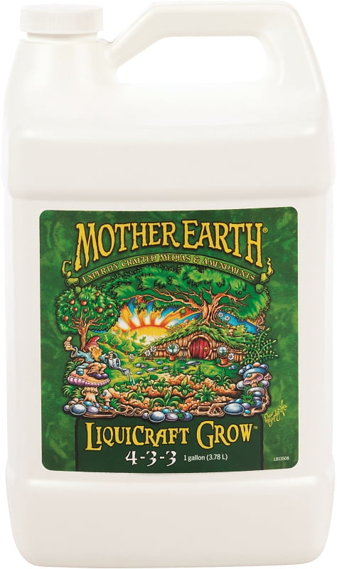 Mother Earth HGC733933 Liquicraft Grow Hydroponic Plant Nutrients 1 Gal ...