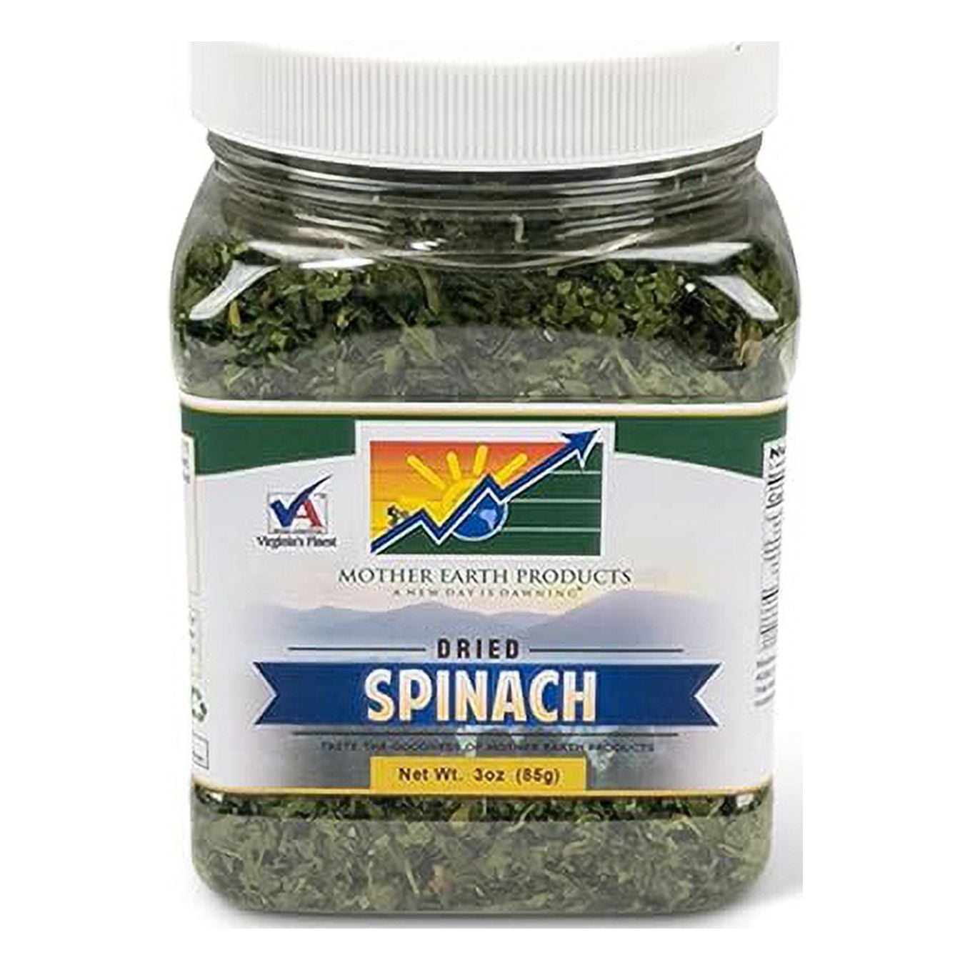 Mother Earth Products Dehydrated Spinach Jar - Walmart.com