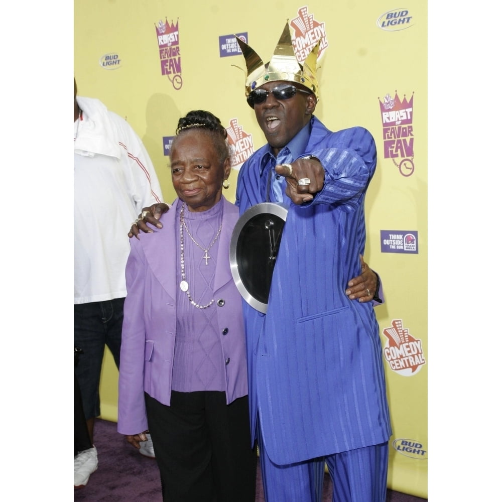 Mother Flava Flav At Arrivals For Comedy Central'S Roast Of Flavor Flav The Warner Brothers ...