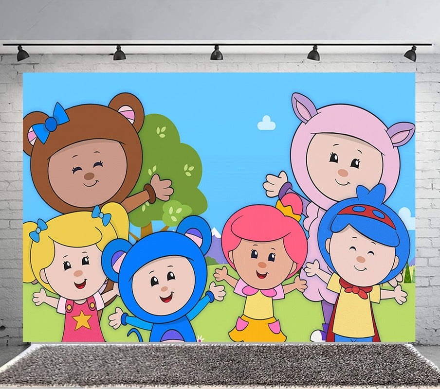 Mother Goose Club Backdrop Banner Party Supplies Poster Movie Theme ...