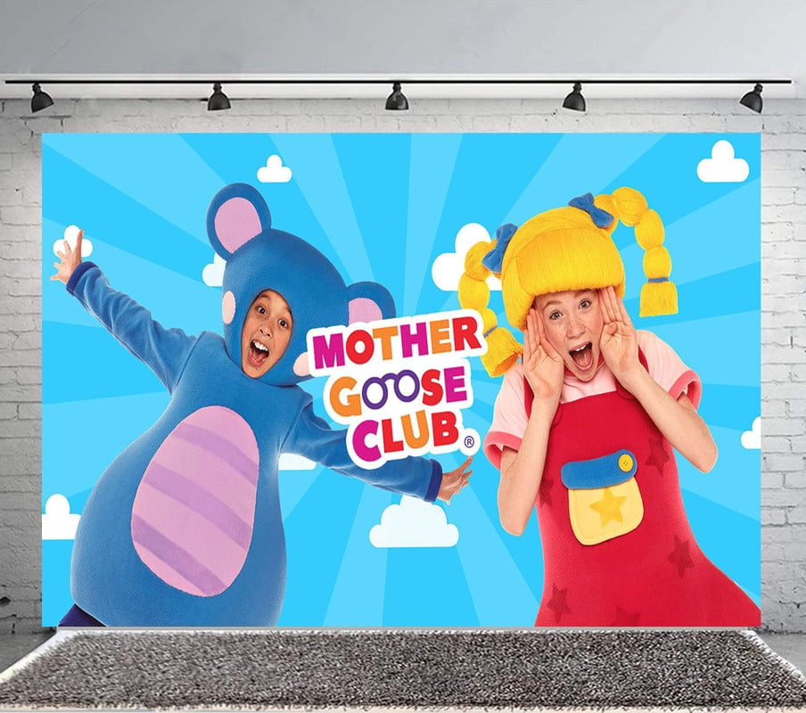 Mother Goose Club Backdrop Banner Party Supplies Poster Movie Theme ...