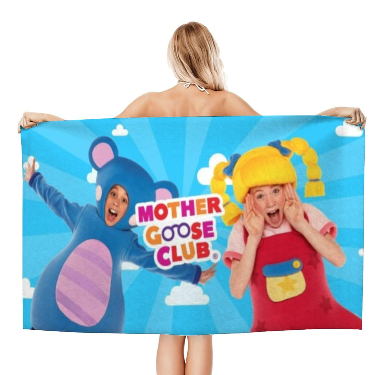 Mother Goose Club Gifts Beach Towel for Women Girl Birthday Inspired ...