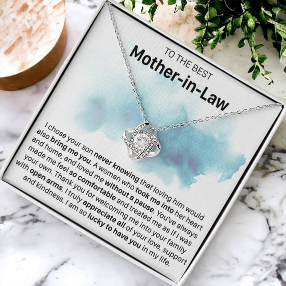 Mother-In-Law Never Knowing Took Me Into, A Beautiful Necklace Honoring ...