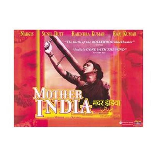 Mother India Movie Poster - 17 x 11 in. - Walmart.com