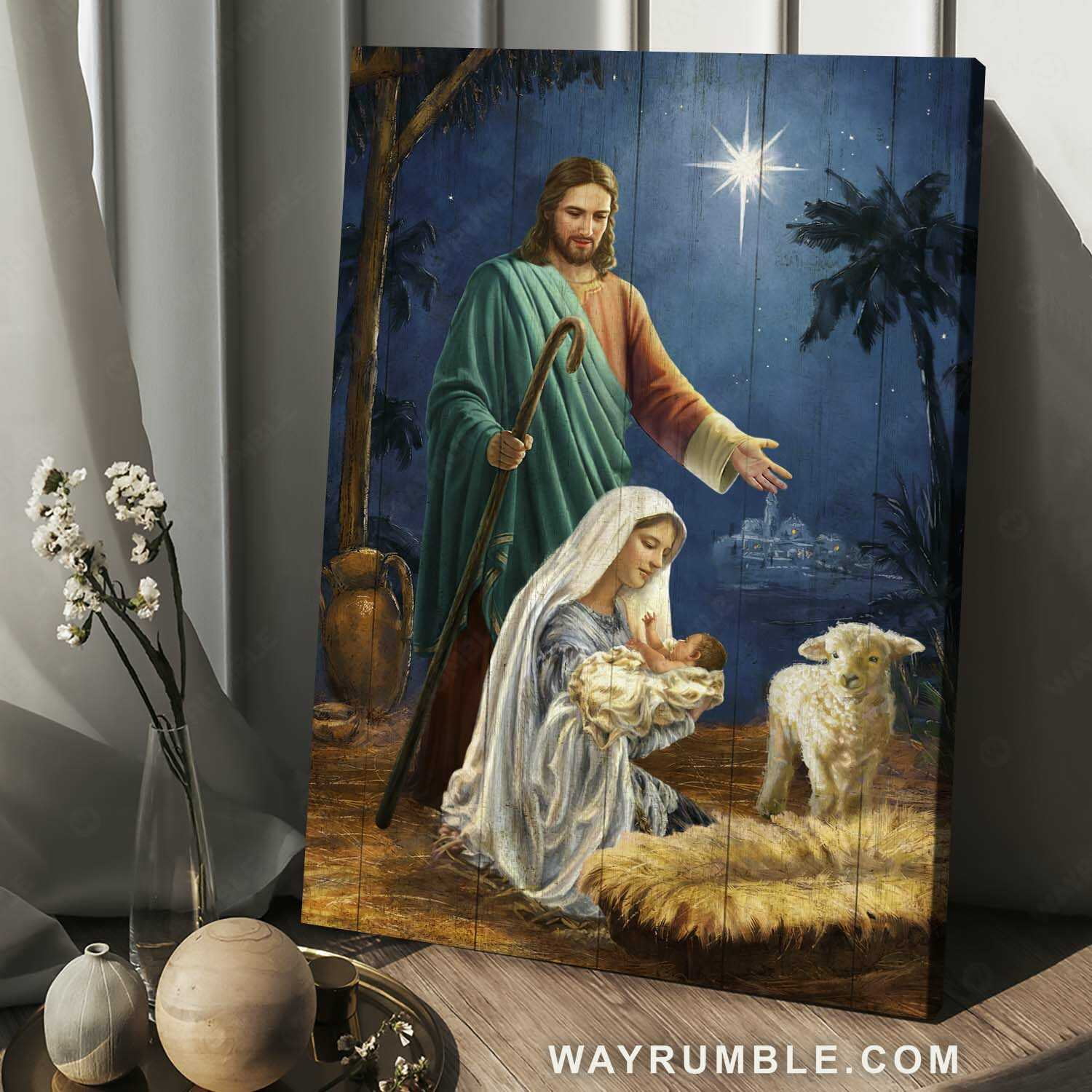 Mother Mary, Lamb Of God, Star Of Bethlehem, The Birth Of Jesus - Jesus ...