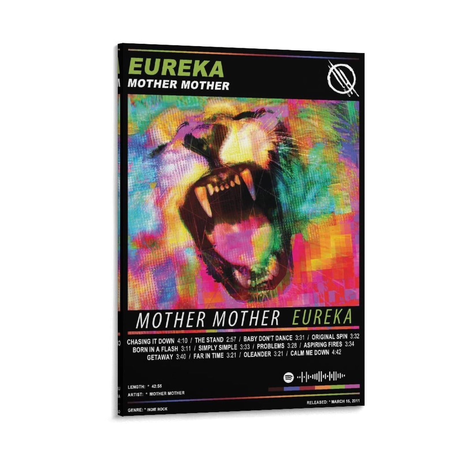 Mother Mother - Eureka Music Album Cover Canvas Poster Bedroom Decoration Landscape Office ...